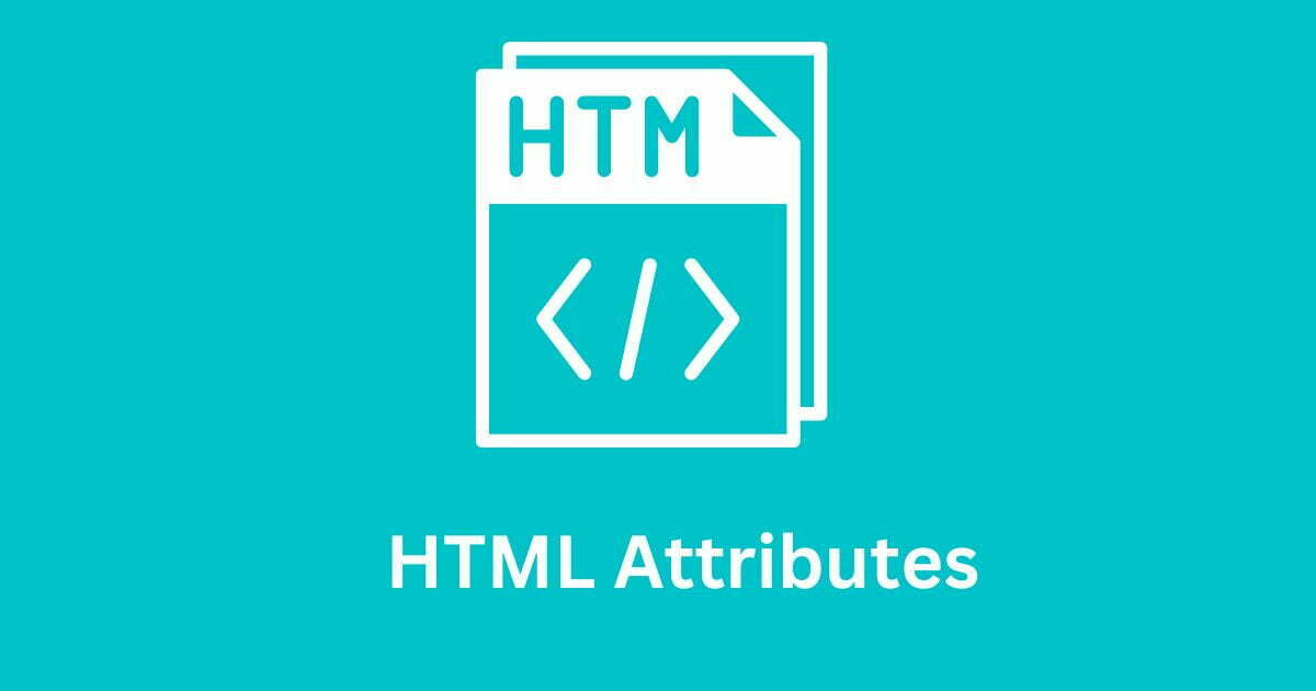 Free Learn HTML Attributes 2024 